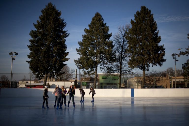 Howard Park Ice Rink opens for the season - James Brosher Photography