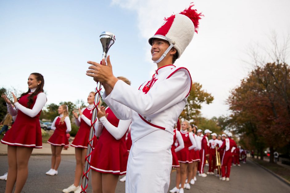 Indiana University Homecoming Parade and Pep Rally - James Brosher ...