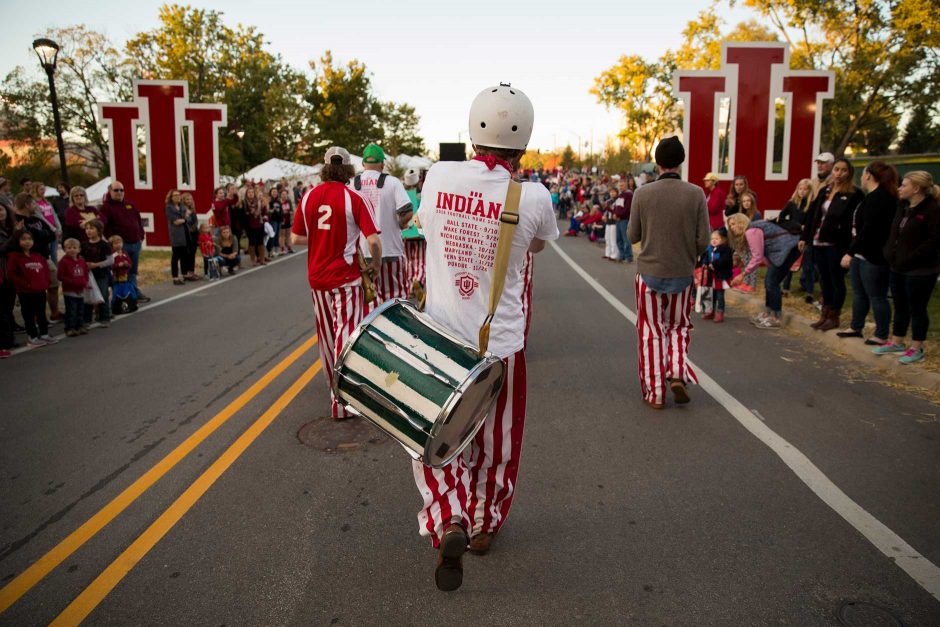 Indiana University Homecoming Parade and Pep Rally - James Brosher ...