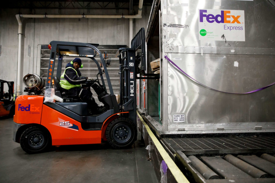 FedEx forklift driver James Wilson - James Brosher Photography